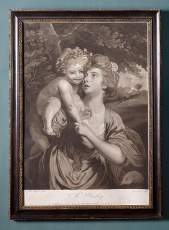 Elizabeth Hartley (1751-1824) as a Nymph with the Young Bacchus (after ...