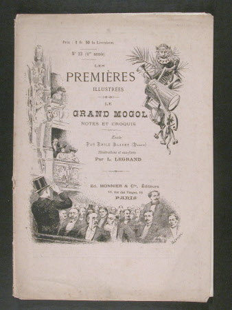 Les Premieres Illustrees Le Grand Mogol Notes et Croquis. Le Grand ...