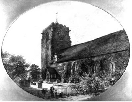Atcham Church at Sunset 607931 | National Trust Collections