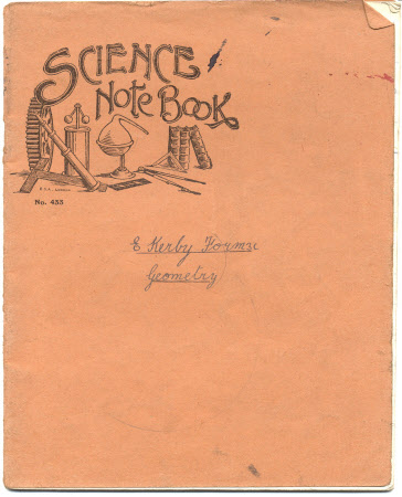 Science Note Book 671418 | National Trust Collections