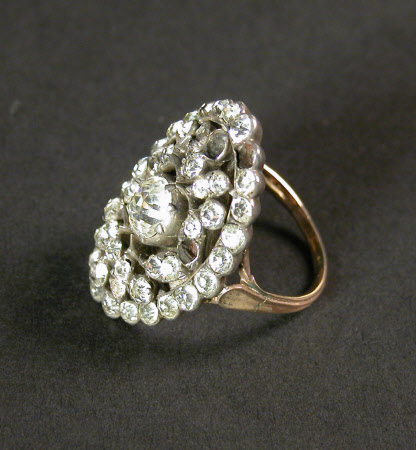 Georgian colourless paste ring circa 1800. 1117776 | National Trust ...