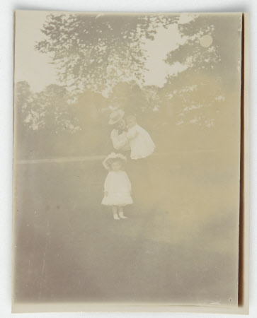 Henrietta Jenny Fraser, Mrs Walter Ralph Bankes (1871-1953) with her ...