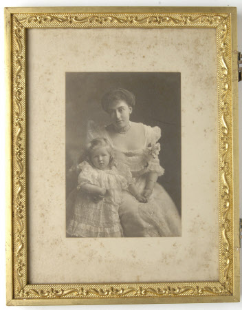 Henrietta Jenny Fraser, Mrs Walter Ralph Bankes (1871-1953) with her ...