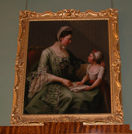 Elizabeth Davers, Countess of Bristol (1730-1800) and her Daughter Lady ...