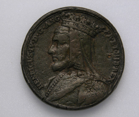 Commemorative copper token: King Henry IV (1367–1413) 1340783 ...