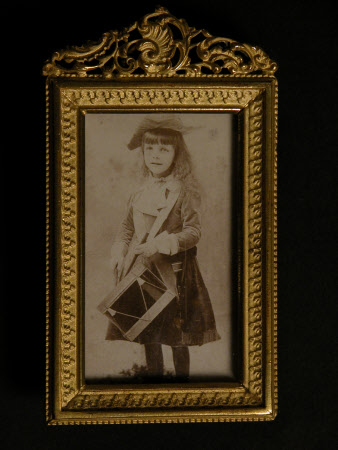 Winifred Margaret Watson-Armstrong (1894-1912) playing a drum 1232616 ...