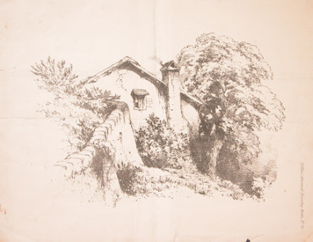 Cottage by a Wall 1396622.2 | National Trust Collections