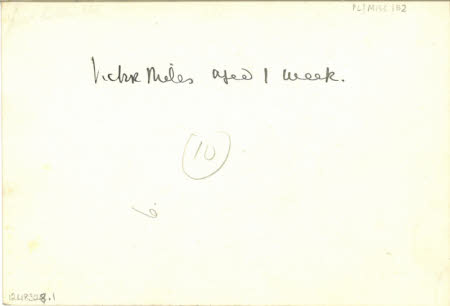 Jacqueline Aldine Leslie Castellani, Lady Killearn (b.c.1909) holding ...