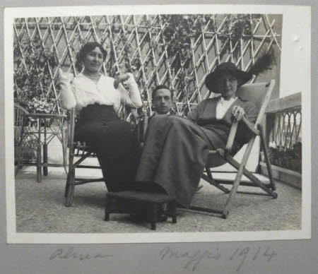 Edith Teresa Hulton, later Lady Berwick (1890-1972) with Alma Casana ...