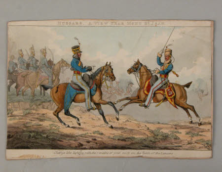 Hussars. A view near Mont St.Jean. 286554.2 | National Trust Collections