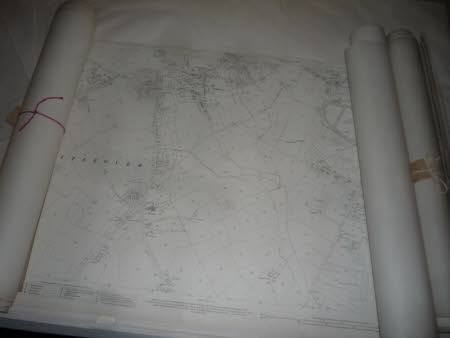 A 25" Ordnance Survey map of Littleover. Derbyshire Sheet LIV.4 ...