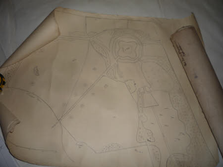 An architectural drawing of Walmer Castle showing the Ground Floor plan ...