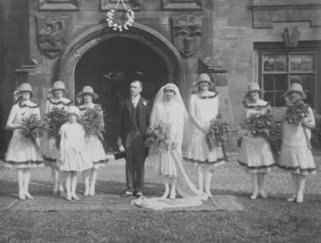 Edith Dempster and Frank Pretty on the occasion of their marriage ...
