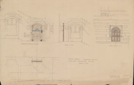 Forecourt Door, level 210 901785 | National Trust Collections