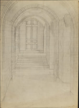 Detailed Pencil Drawing - Drawing Room Corridor 902277 | National Trust ...