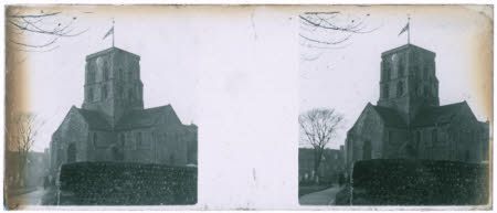 A church and tower. 1520908 | National Trust Collections