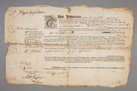 Apprentice Indenture Thomas Royley 1456318 | National Trust Collections