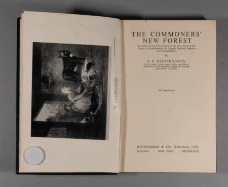 The commoners’ New Forest. An outline of the folk-history of the New ...